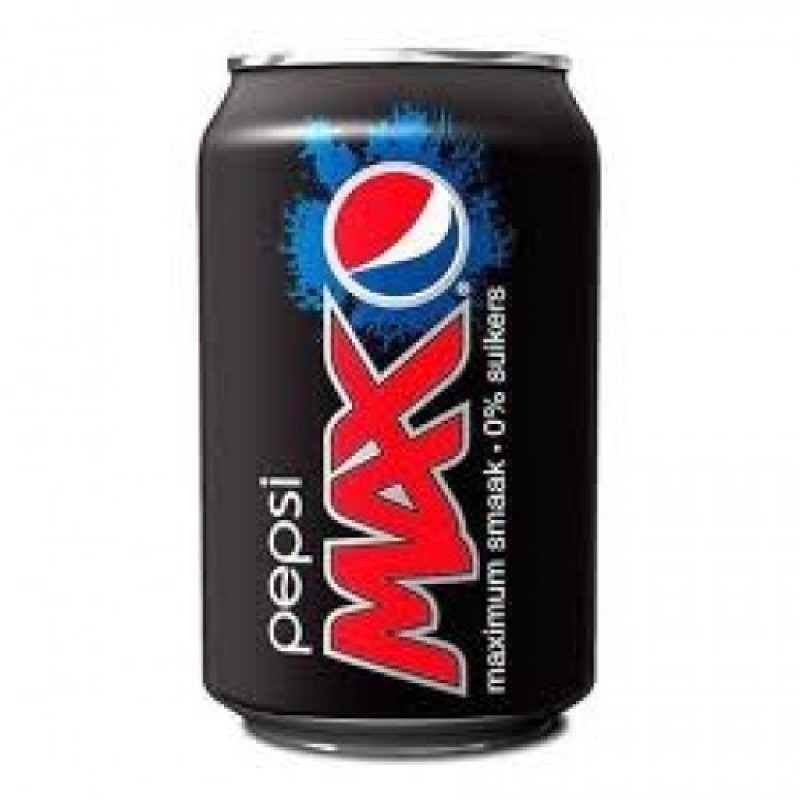 Pepsi Max Cola Blikjes 33cl PRIJS 14,95 | Kopen, Bestellen | Aanbieding Goedkoopdrankslijterij.nl